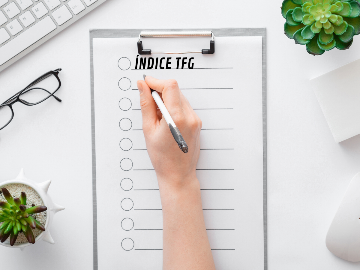 Guía completa para crear un índice TFG de calidad - TFGS Academy